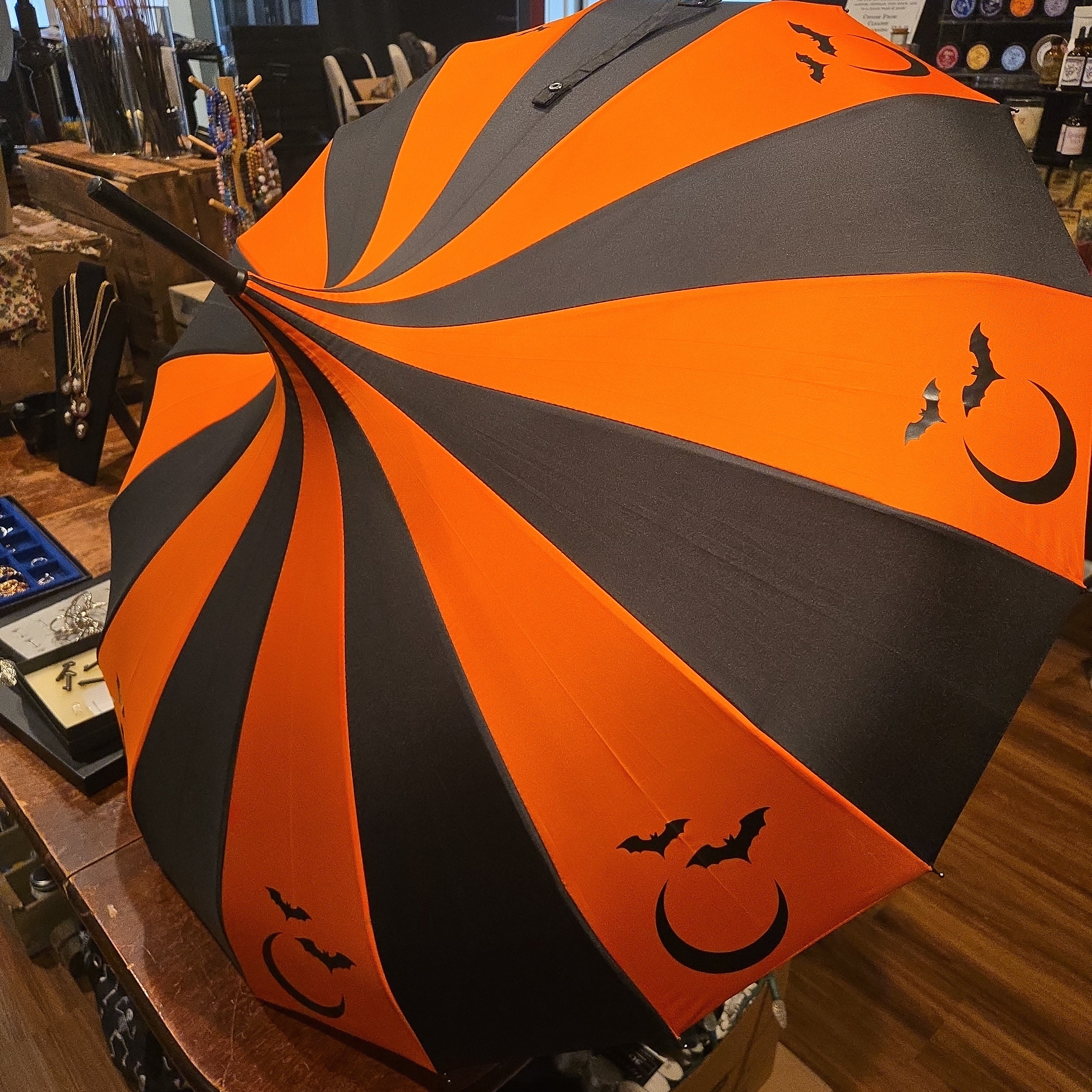 Bats and Moons Umbrella – Blackwater Apothecary
