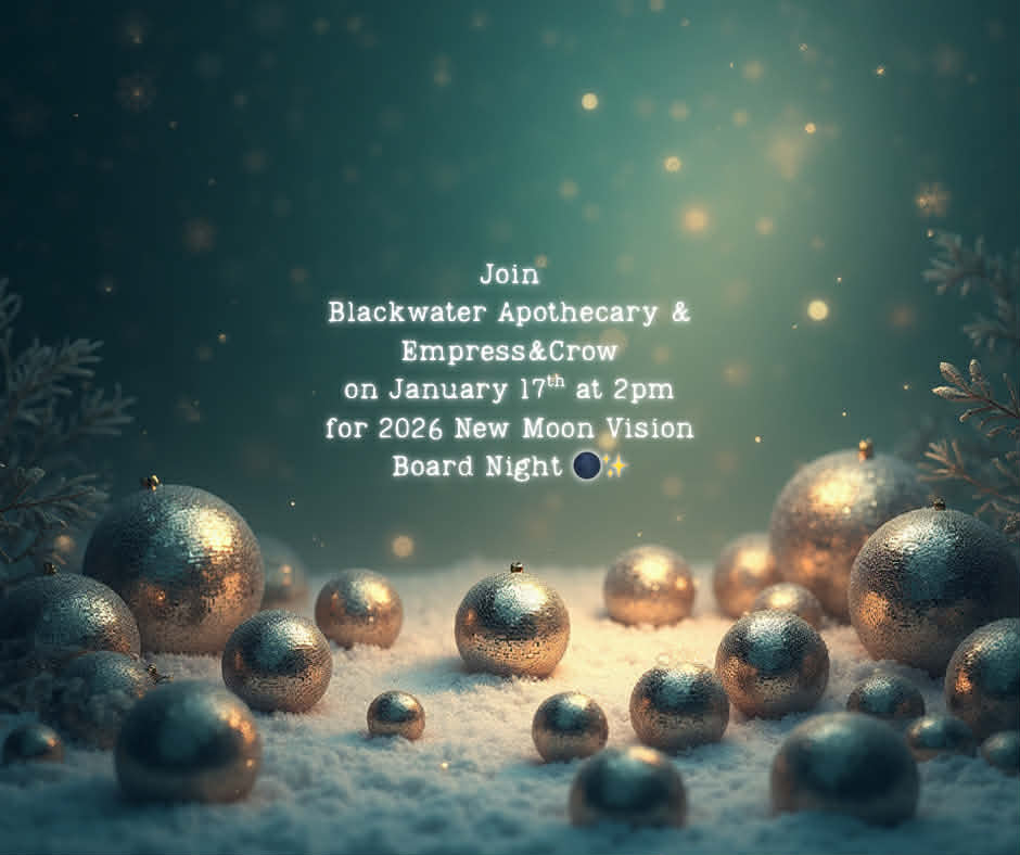 2026 New Moon Vision Boards – Blackwater Apothecary